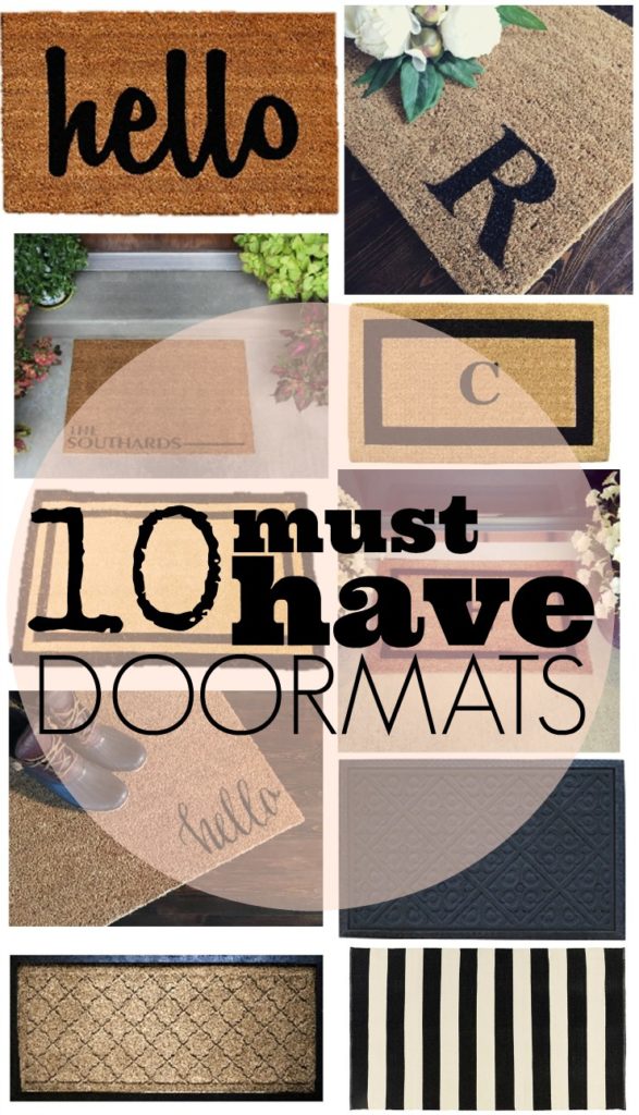 10 Must Have Doormats ⋆ chic everywhere