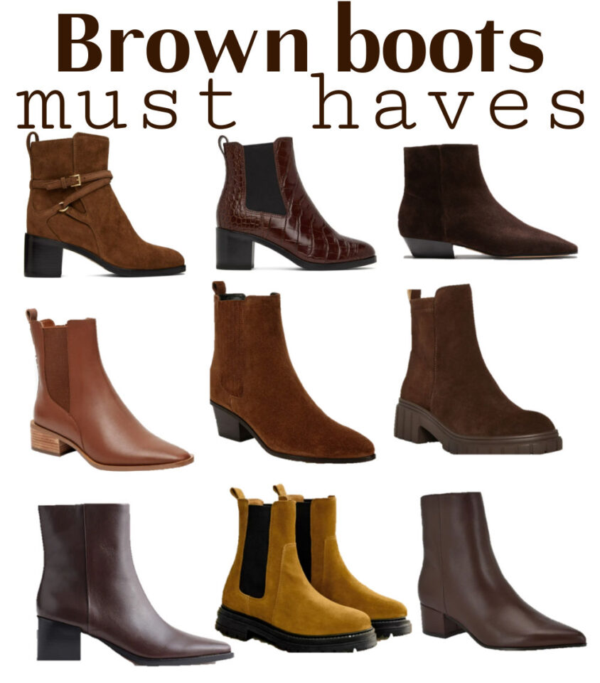 Must Have Brown Boots ⋆ chic everywhere