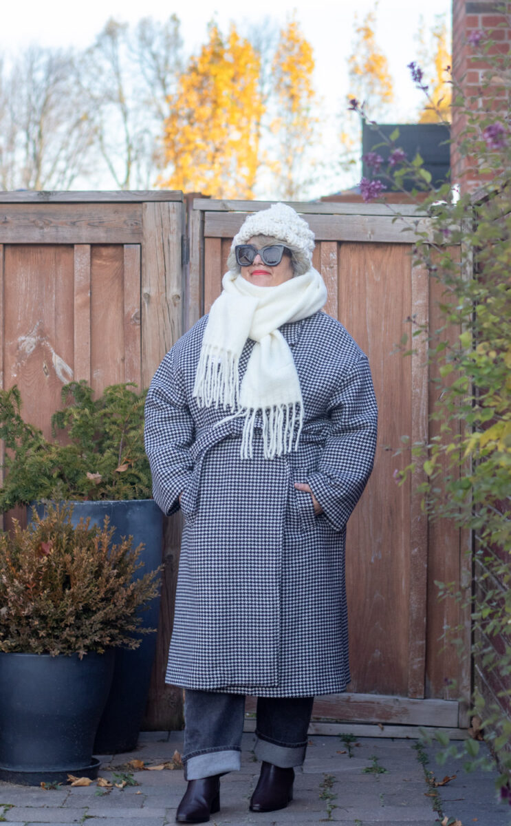 How to style a Houndstooth coat ⋆ chic everywhere