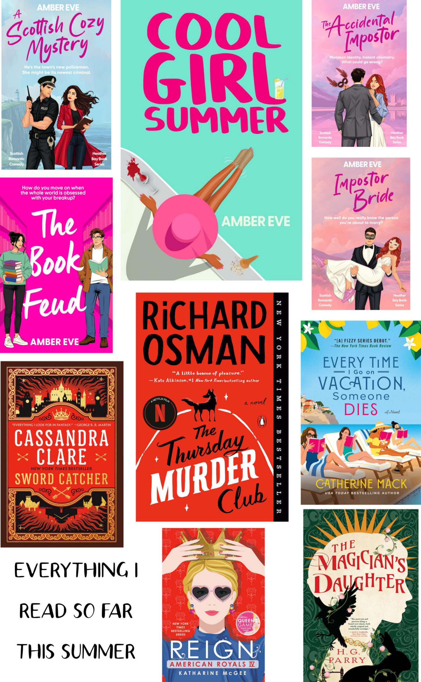 Everything I have read so far this summer ⋆ chic everywhere